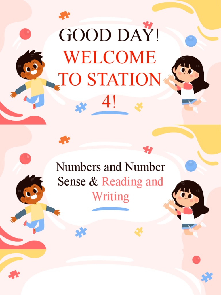 Good Day!: Welcome To Station 4! | PDF
