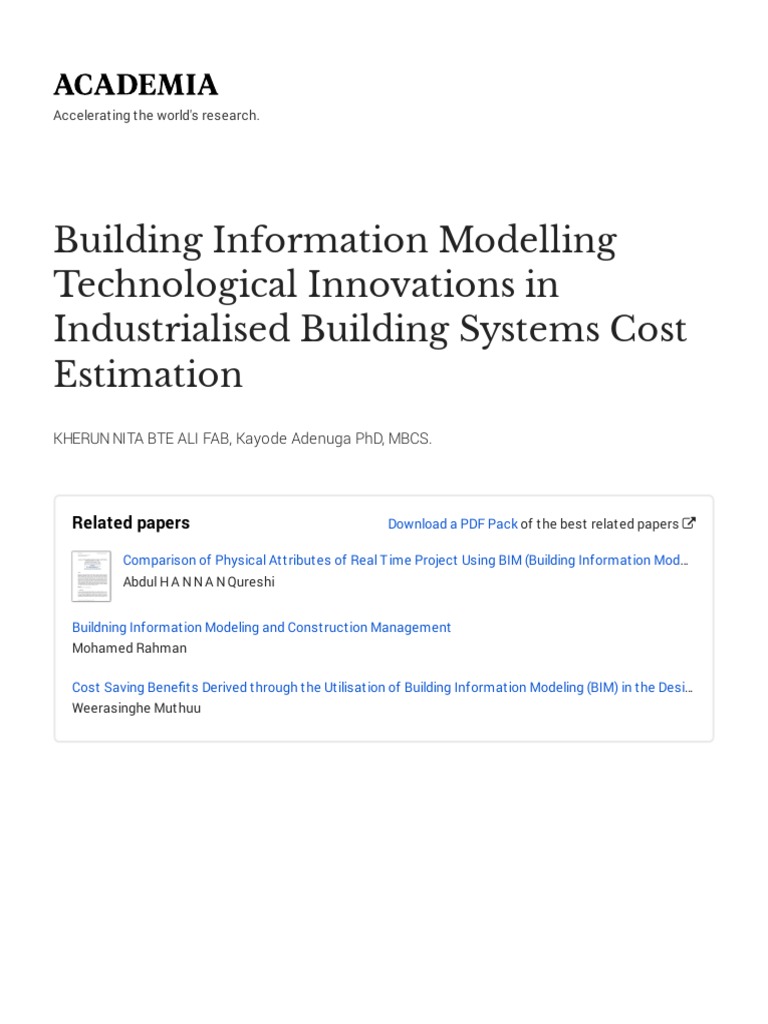 With Cover Page v2 | PDF | Survey Methodology | Building Information ...