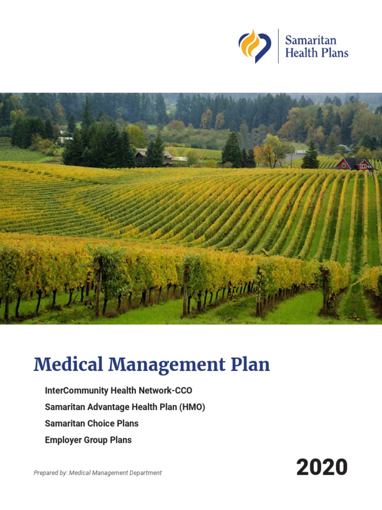 2020 Medical Management Plan | Download Free PDF | Health Care | Mental ...