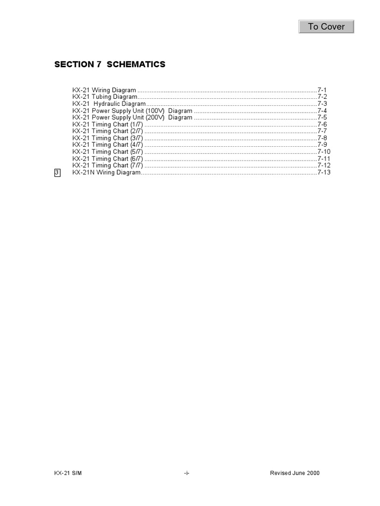 Sysmex KX21N Service Manual-Schematic | PDF | Electrical Components ...