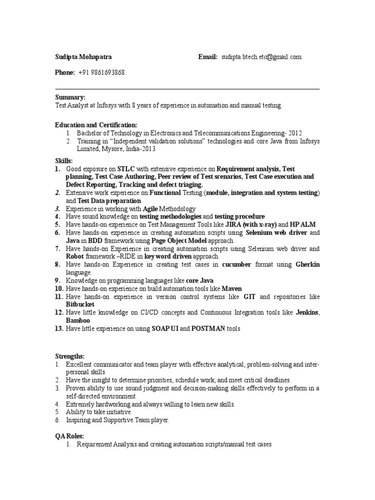 Sudipta Mohapatra - Resume 2 | PDF | Agile Software Development | Web Application