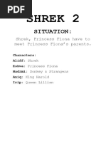Shrek 2, Script of The Movie (English Version) | PDF