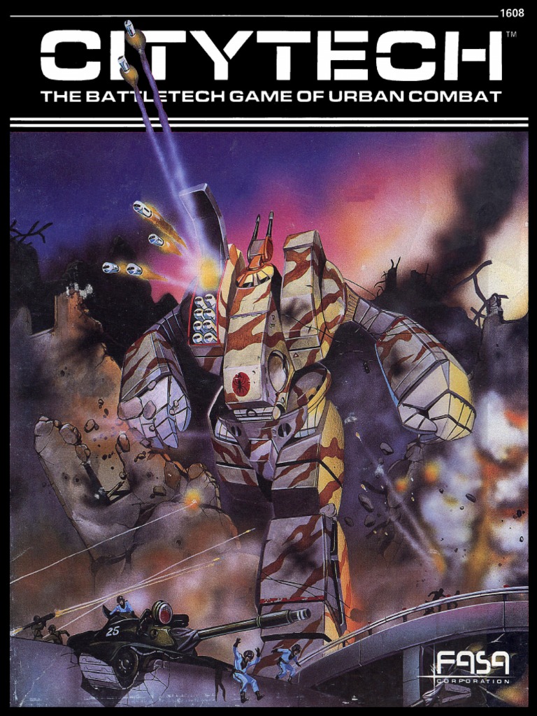 Battletech Citytech Boxed Set Counters List | PDF