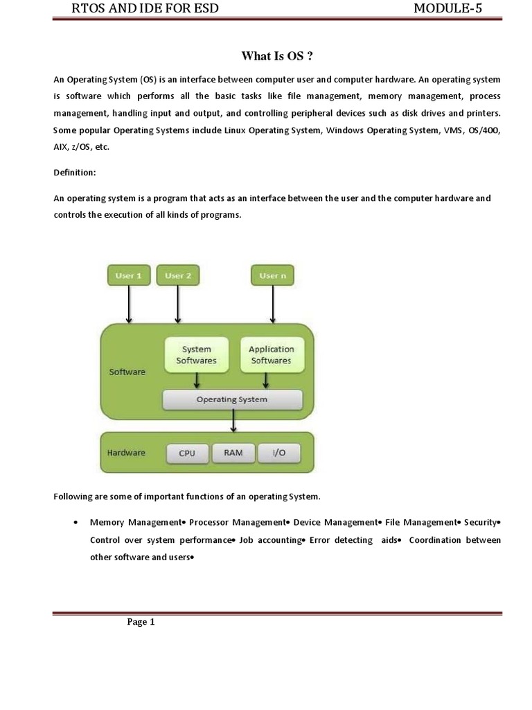 Module 5 | PDF | Operating System | Computer Data Storage