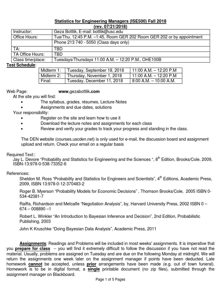 Statistics for Engineering Managers: A Comprehensive Guide to Applying ...