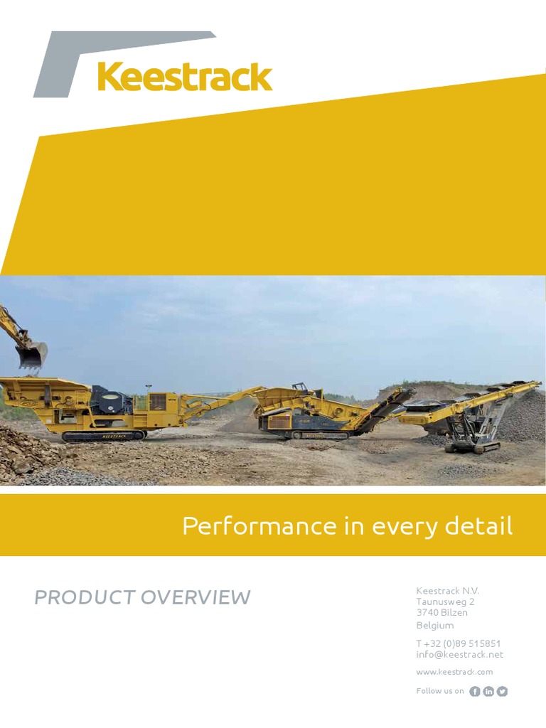 Keestrack Mobile Crushing Solutions | PDF | Construction Aggregate