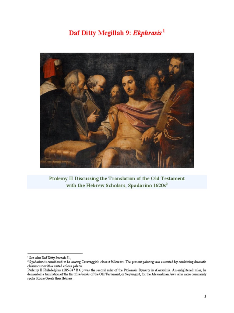 Megillah 9 | PDF | Hebrew Bible | Names Of God In Judaism