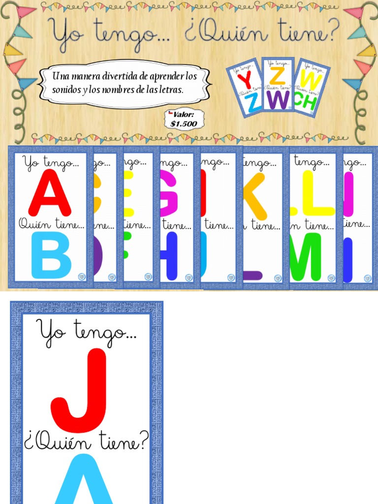 Letras Yo Tengo y Quien Tiene | PDF | Poesía | Clásicos