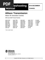 Allison Transmission SPN/FMI Codes | PDF | Gear | Clutch