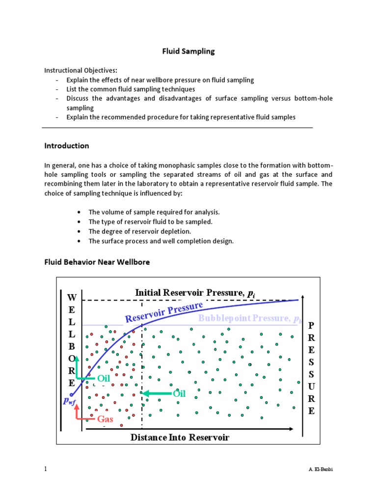 08 - Sampling Methods | PDF | Petroleum Reservoir | Gases