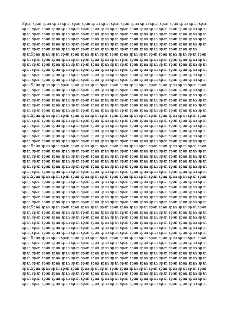 Span PDF