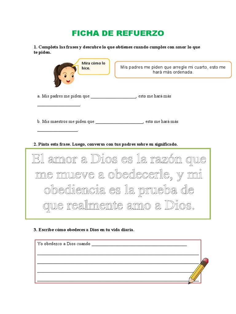 28 Oct Ficha de Religion | PDF