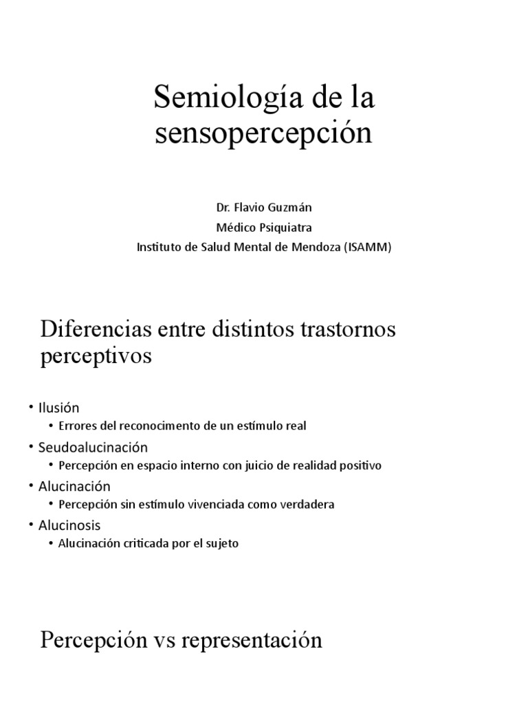 Sensopercepción | PDF | Alucinación | Percepción