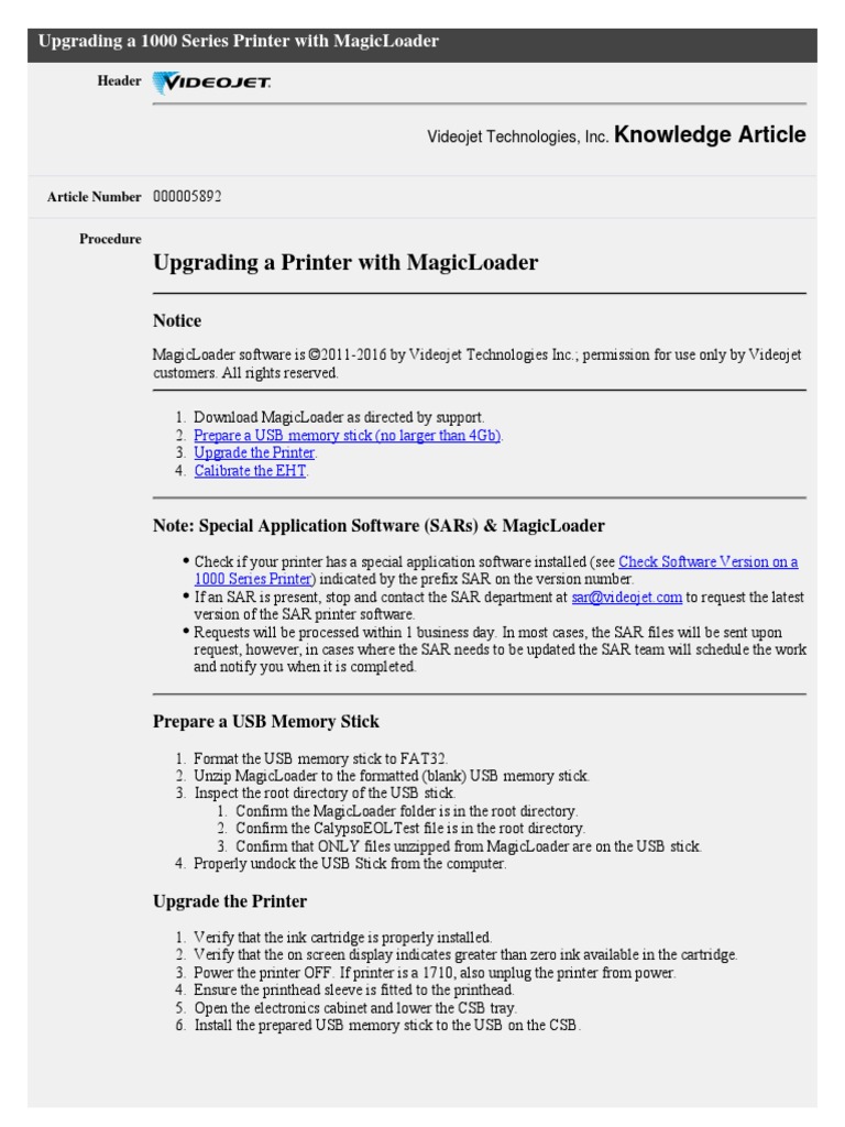1000 Magic Loader | PDF | Usb Flash Drive | Printer (Computing)