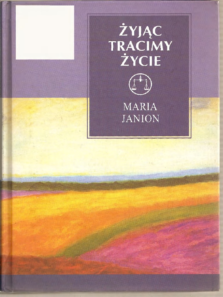 Filozofia Maria Janion Zyjac Tracimy Zycie | PDF
