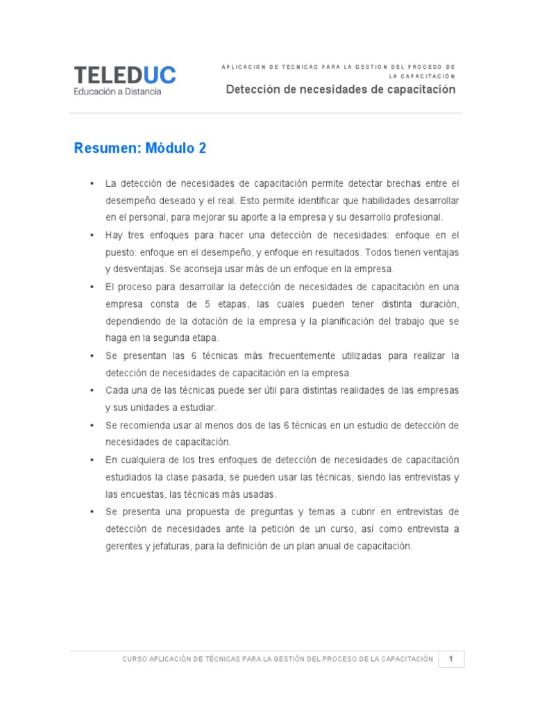 Resumen - Modulo 2 | PDF