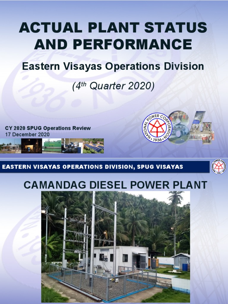 Sample PresMat For Plant Heads | PDF | Energy Industry | Power (Physics)