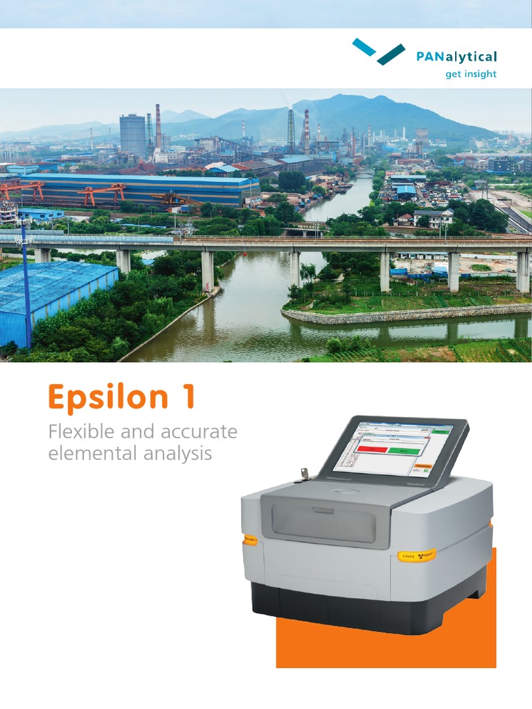 Epsilon 1: Flexible and Accurate Elemental Analysis | PDF | Analytical ...