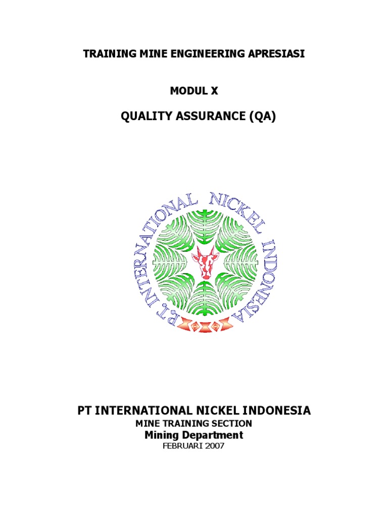 Quality Assurance | PDF