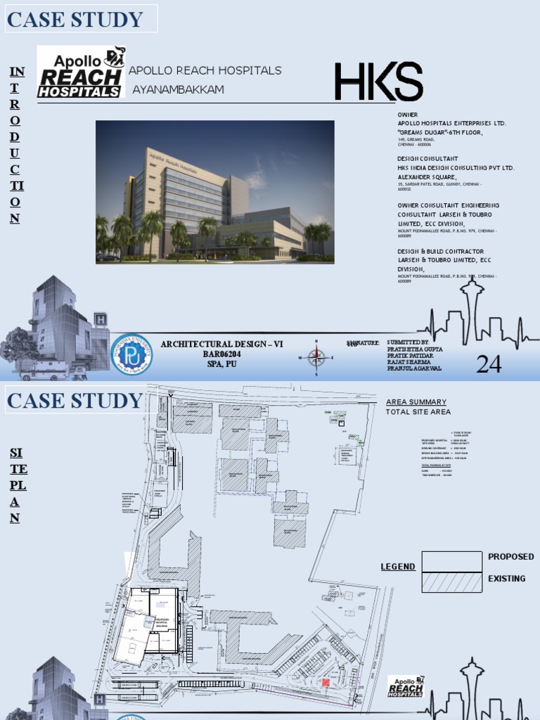 Apollo Reach Hospital Site Plan | PDF