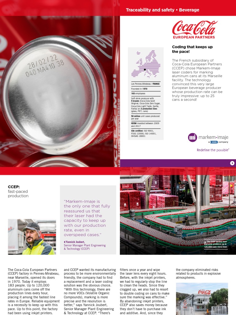 Traceability and Safety - Beverage: Coding That Keeps Up The Pace ...