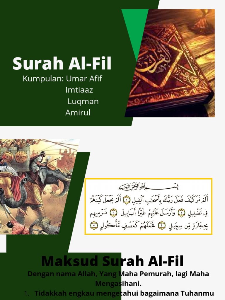 Presentation Surah Al-Fil | PDF