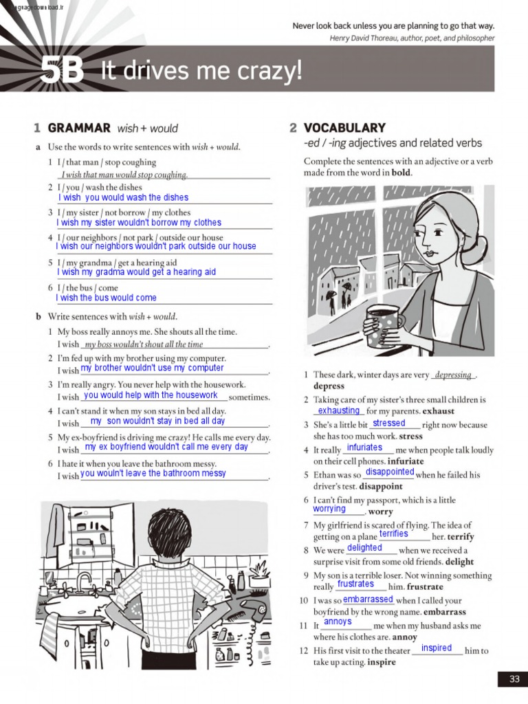 WorkBook 5B | PDF | Feeling