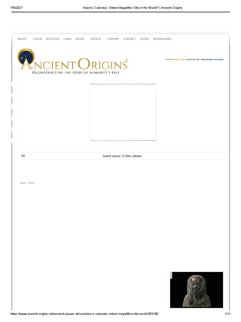 Adam's Calendar - Oldest Megalithic Site in The World - Ancient Origins ...