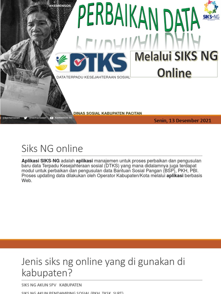 Panduan Aplikasi SIKS NG Online | PDF