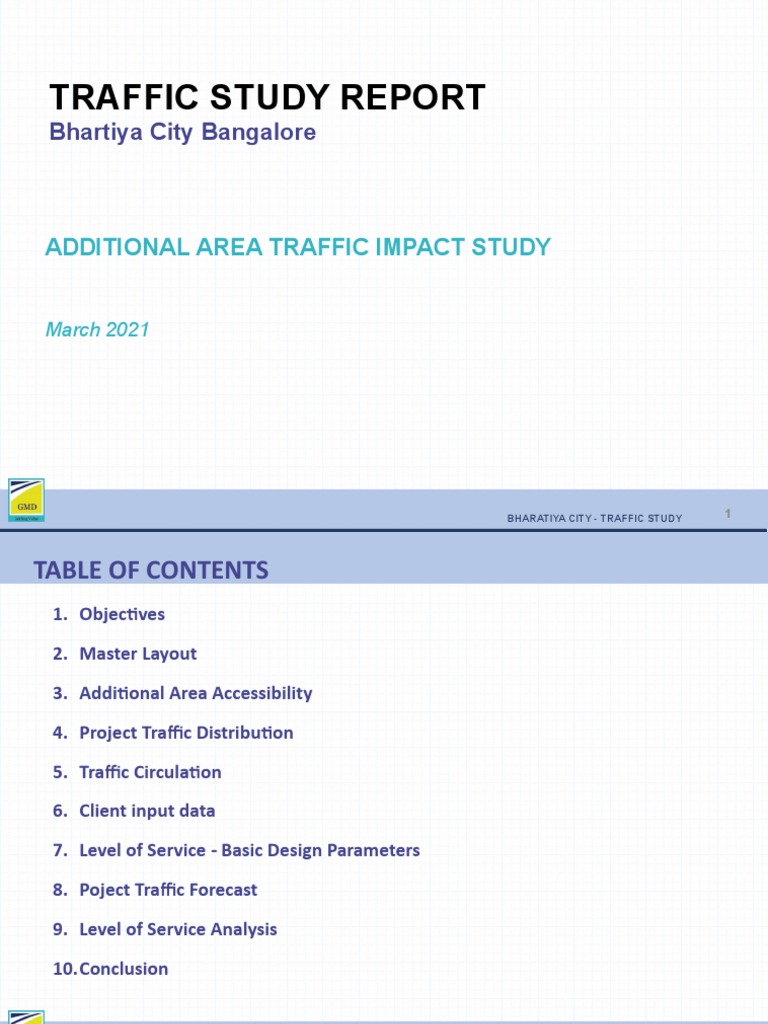 2021-03-16 - Traffic Study Report - Bhartiya City Additional Area - R1 ...