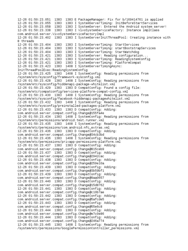 Log | PDF | Java (Programming Language) | Computing Log | PDF | Java (Programming Language) | Computing