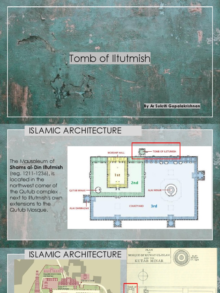 Qutub Minar Complex Plan