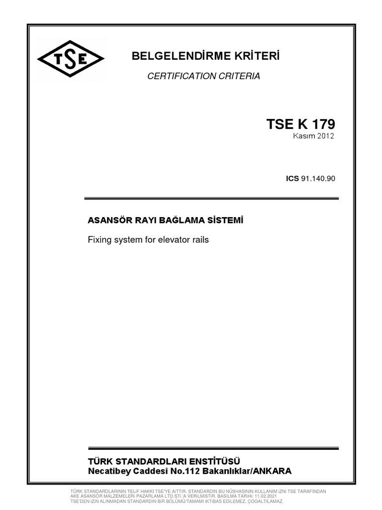 Tse K 179 | PDF