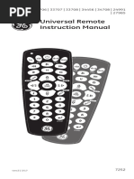Manual Universal Remote Control I-JMB YX-3003-BL PDF | PDF ...