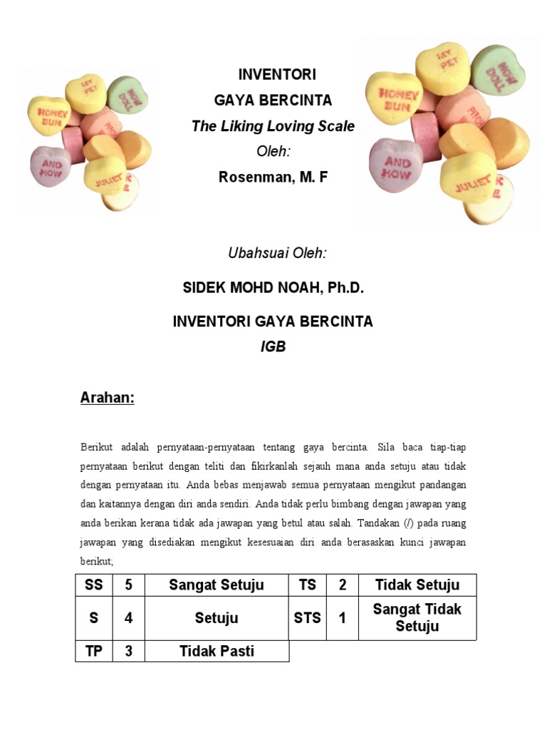 Inventori Gaya Bercinta - Igb | PDF Inventori Gaya Bercinta - Igb | PDF