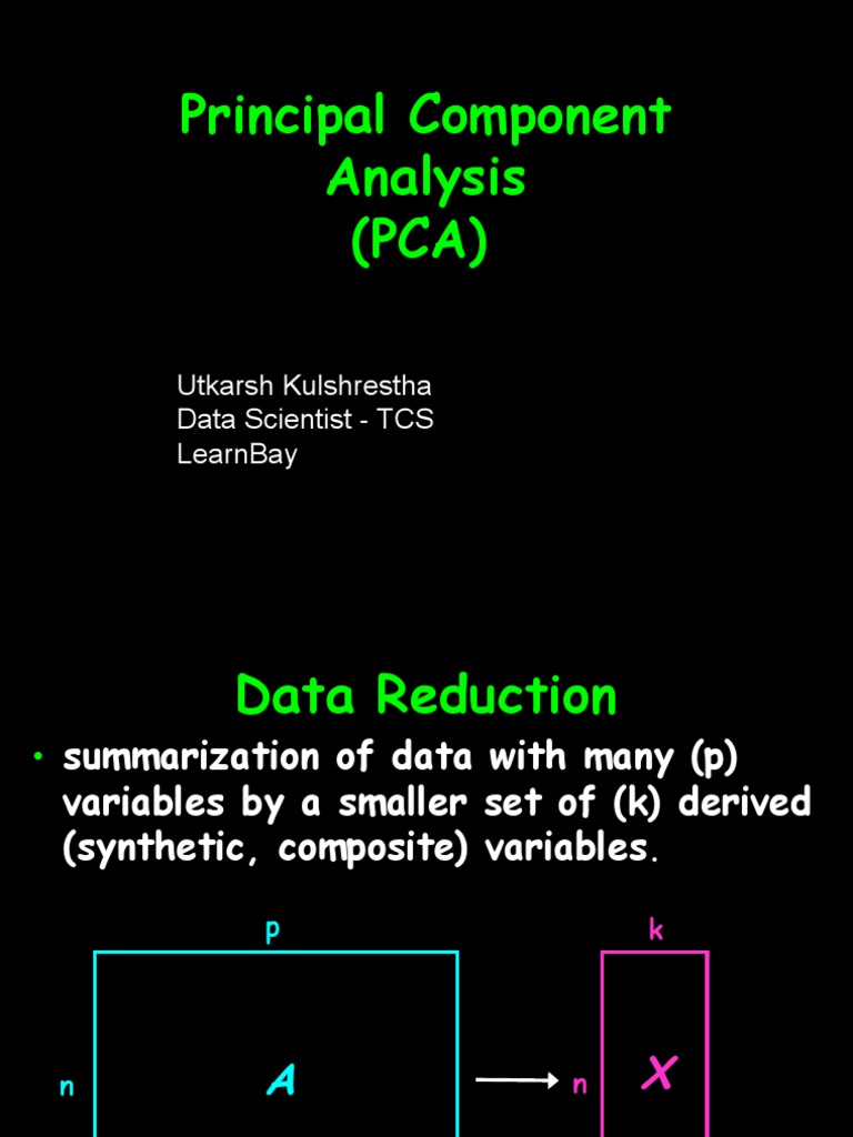 Principal Component Analysis | PDF | Principal Component Analysis ...