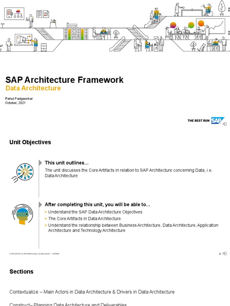 SAP Data Architecture - NEW | PDF | Metadata | Data