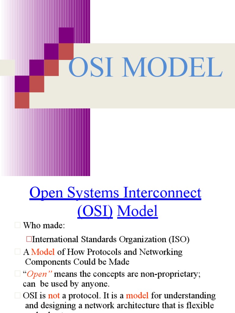 Lecture 2 - 7-Layers of OSI | PDF | Osi Model | Internet Protocol Suite