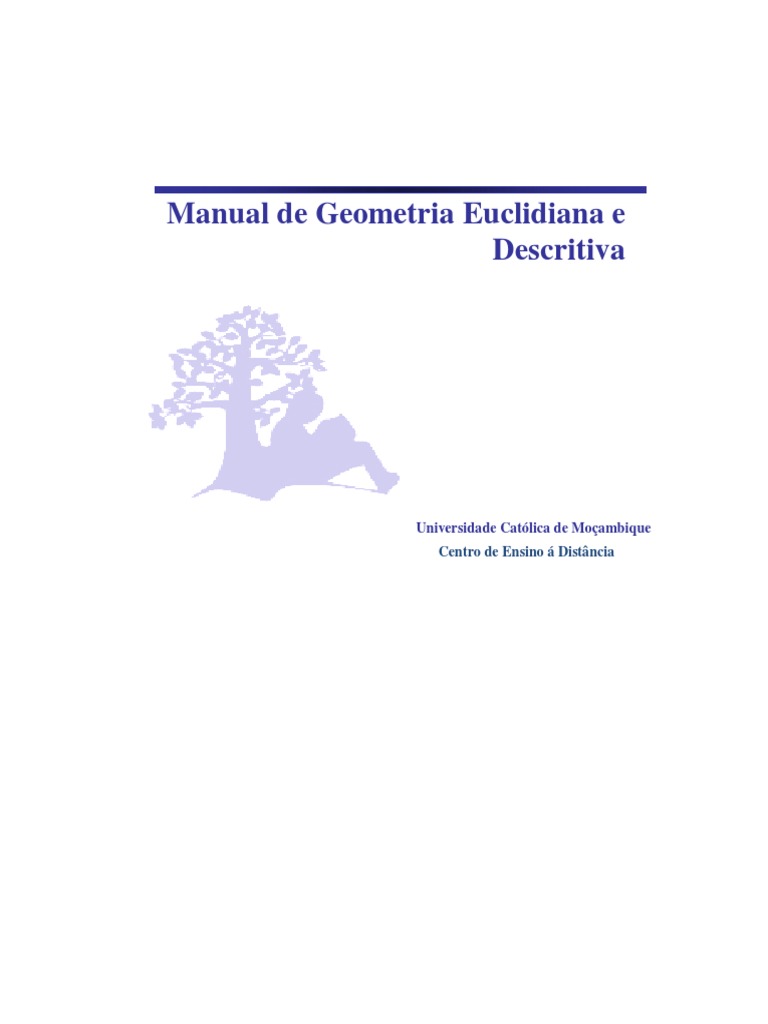 COL - Geometria Euclidiana e Descritiva | PDF | Linha (Geometria) | Círculo