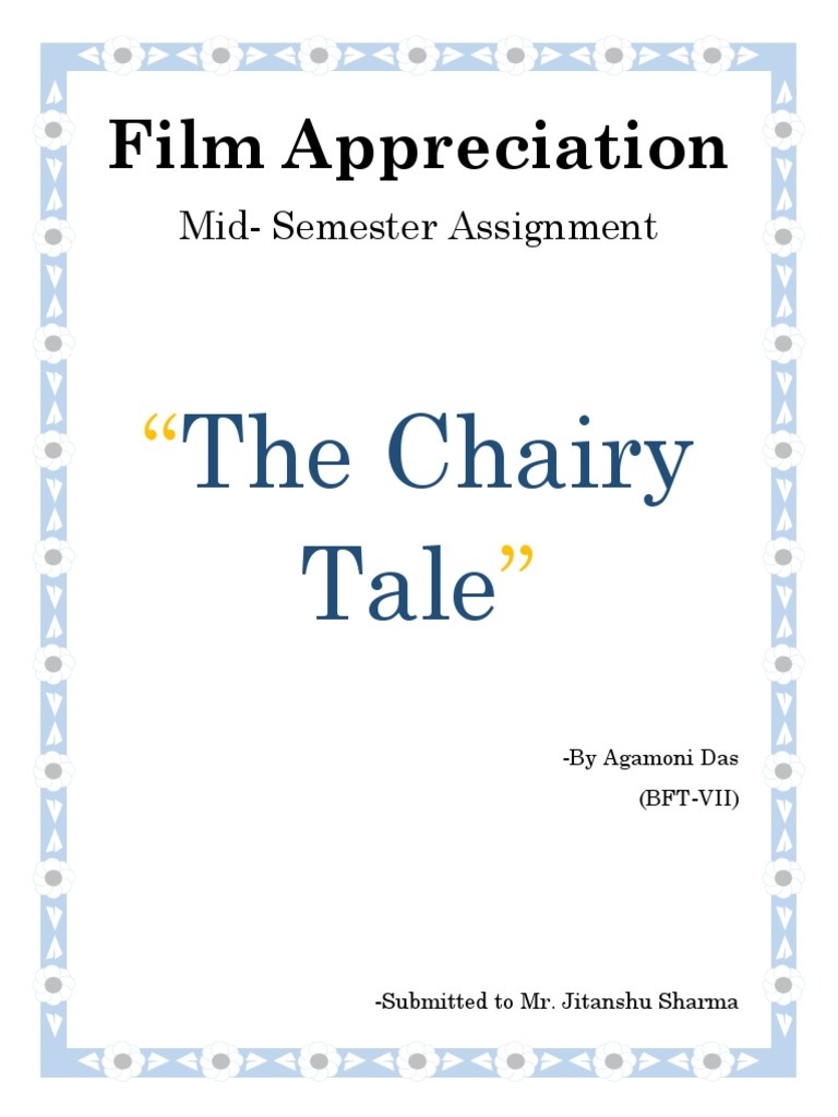 Film Appreciation Assignment - Agamoni Das | PDF