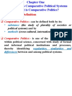 Comparative Politics Meaning & Nature and Scope | PDF | Political ...