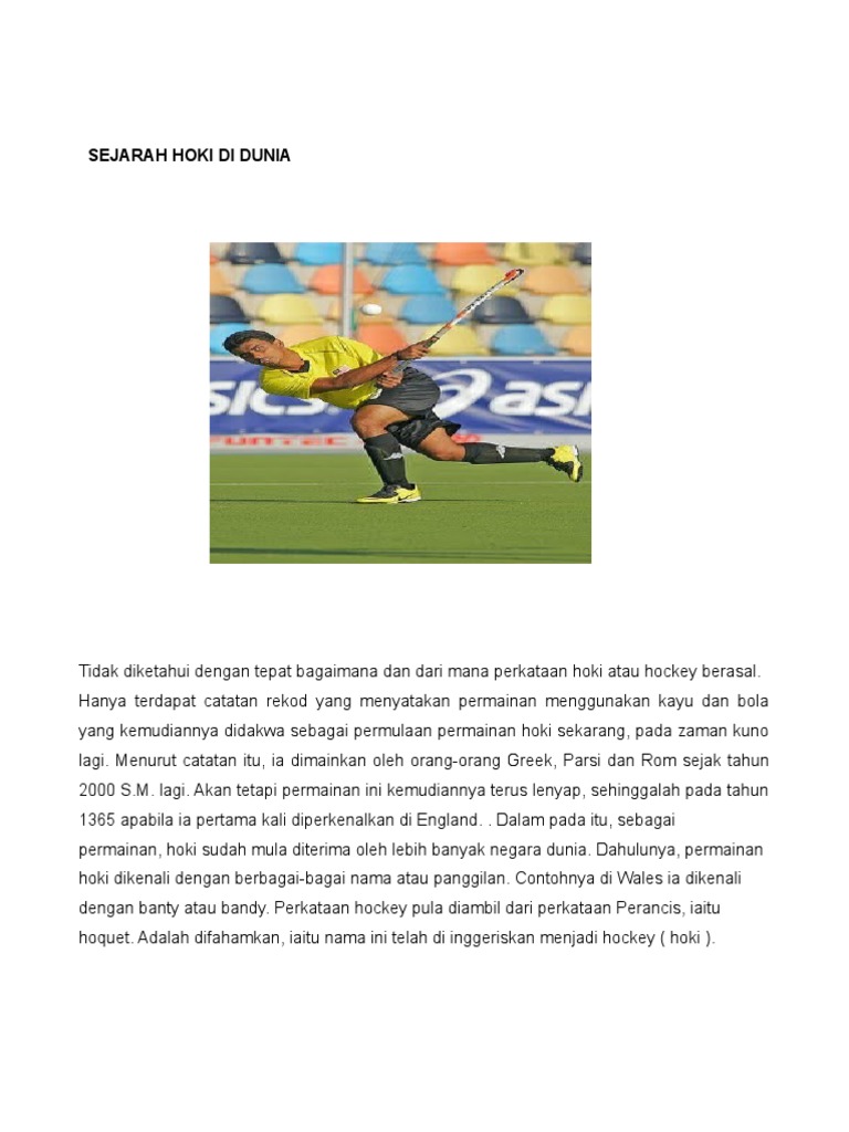 Pengenalan Hoki 2 | PDF