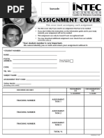 Assignment Cover Sheet Instructions | PDF