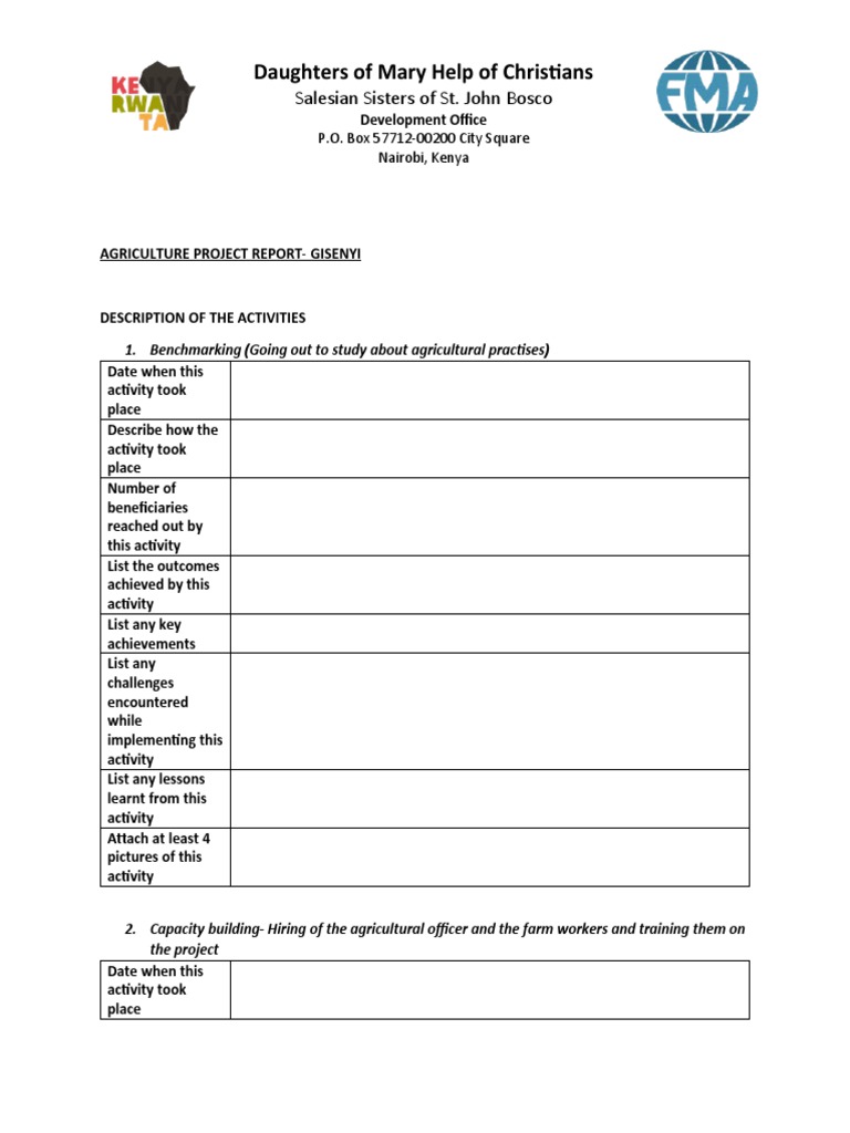 Agriculture Project Report | PDF | Food Industry | Agriculture
