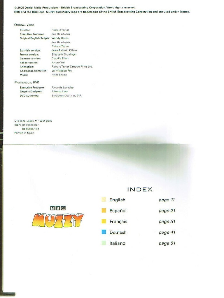 Muzzy Comes Back Book 5 | PDF