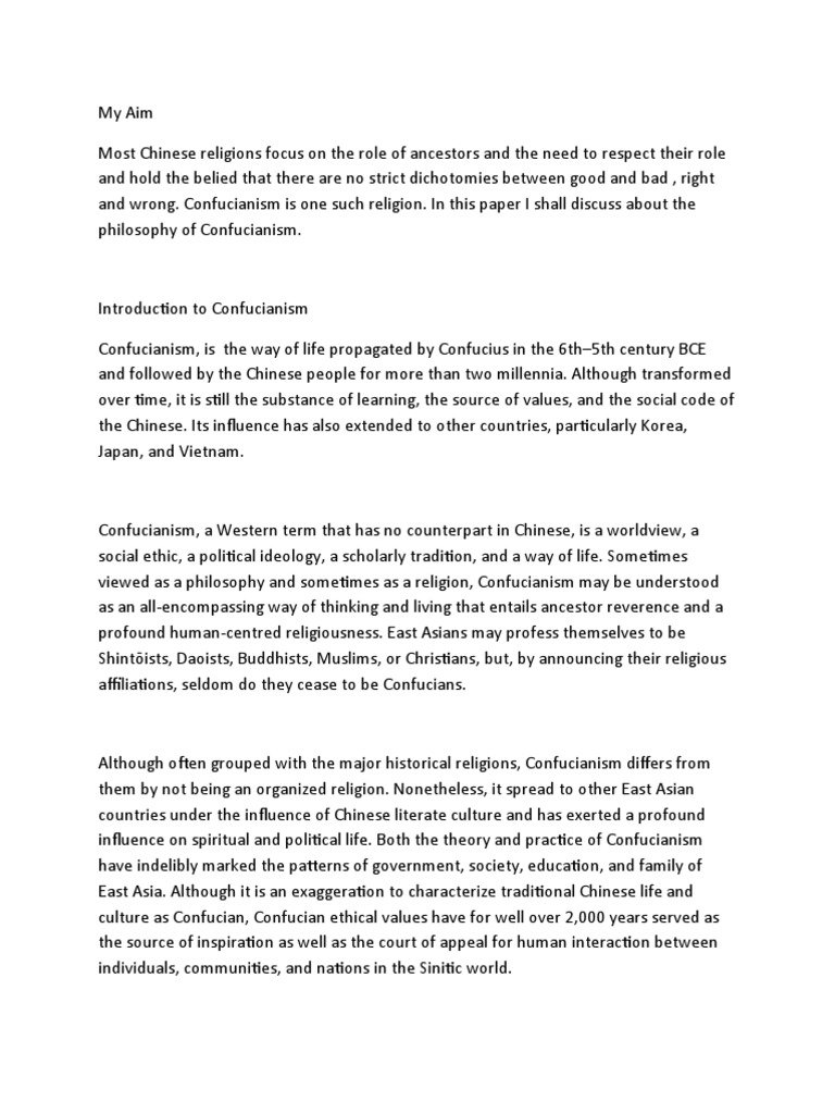 Understanding Confucianism's Core Values | PDF | Confucianism | Analects