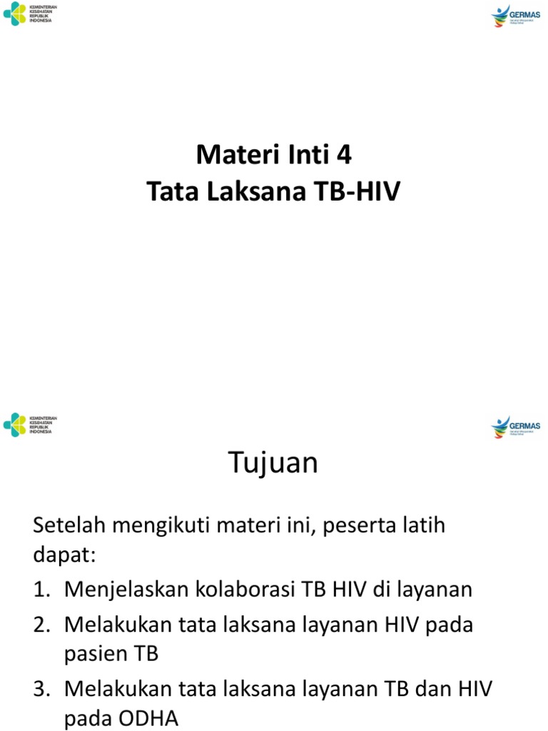 MI4 Tata Laksana TB-HIV | PDF