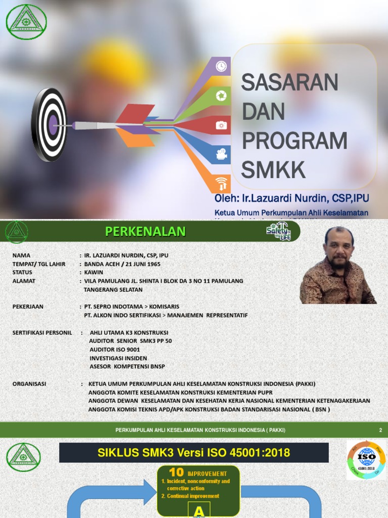 Sasaran Dan Program SMKK | PDF