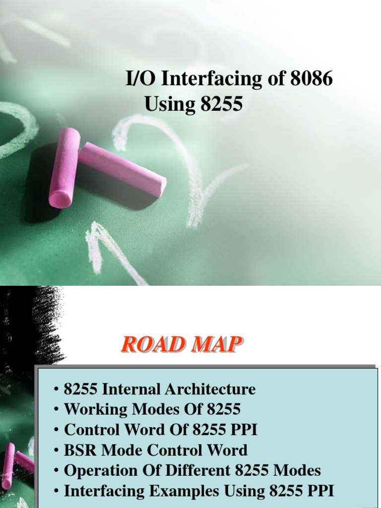 I/O Interfacing of 8086 Using 8255 | PDF | Input/Output | Computer Engineering
