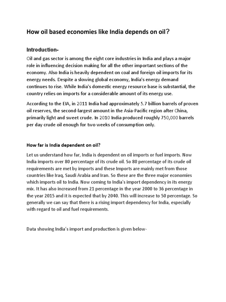 Macro Report | PDF | Petroleum | Macroeconomics